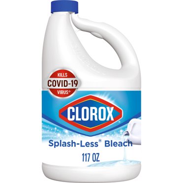Clorox Splash-Less Liquid Bleach Cleaner, Regular Scent, 40 fl oz ...