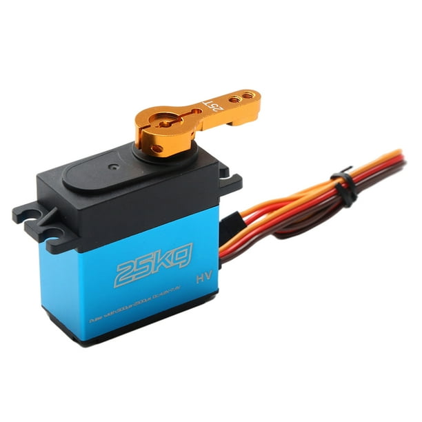 Mojoyce 25kg Digital Servo 180 Degree Stainless Steel Gear Servo ...