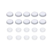 Chrome Snap-On Screw Cover for #10/#12 Screws (10 Pack) - Walmart.com