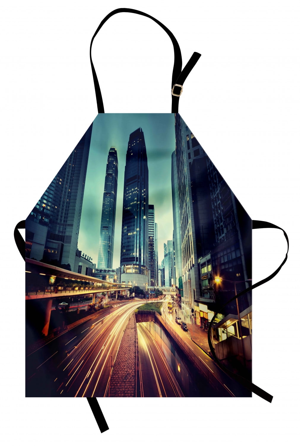 Urban Apron Traffic In Hong Kong Picture Sunset China Modern Life High ...