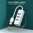 USB 2.0 Hub For Laptop USB Port Expander Fast Data Transfer USB ...