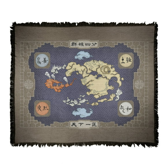Avatar Last Airbender Map