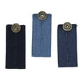 Adjustable Pant Waistband Extension 28-Pack (5 each Fabric Extenders ...