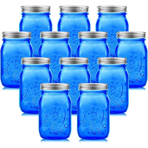 Colored Mason Jars