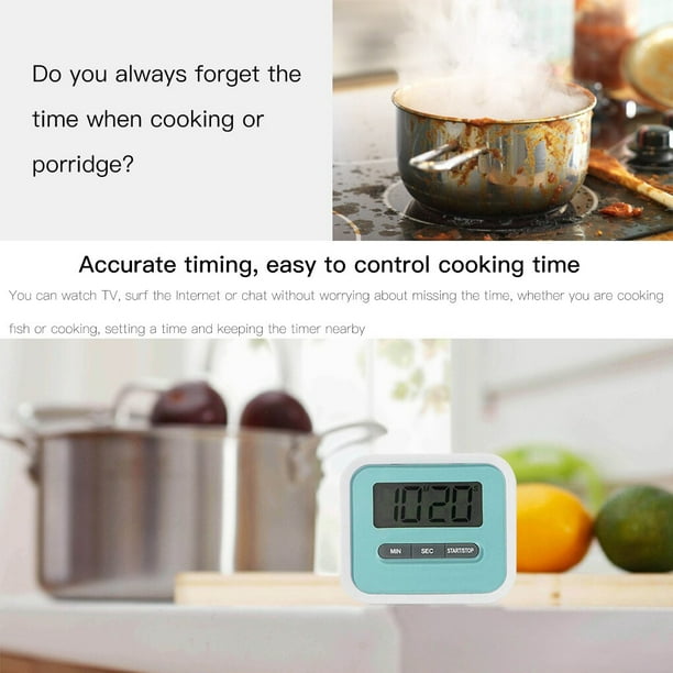 fastboy Kitchen Timer LCD Display Countdown Alarm Cooking Baking ...