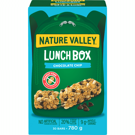 NATURE VALLEY Lunch Box Granola Bars, Chewy Chocolate Chip 780 g ...