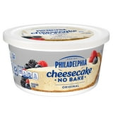 Philadelphia No Bake Original Cheesecake Filling, 24.3 oz Tub - Walmart ...
