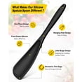 Pack of 2 Cooking Spoons for Non Stick Cookware, Multifunction Spatula ...