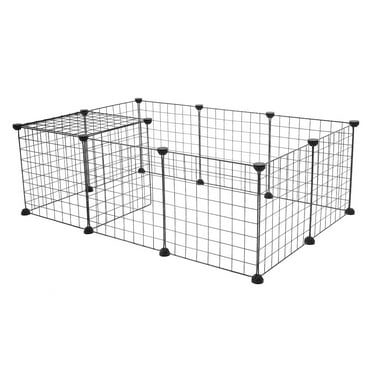 TRIXIE Small Portable 1-Level Wired Indoor Playpen for Small Animals ...