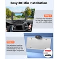 W5 Backup Camera: 4.5" 1080P Dual- , Easy Installation, Signal, IP69K ...