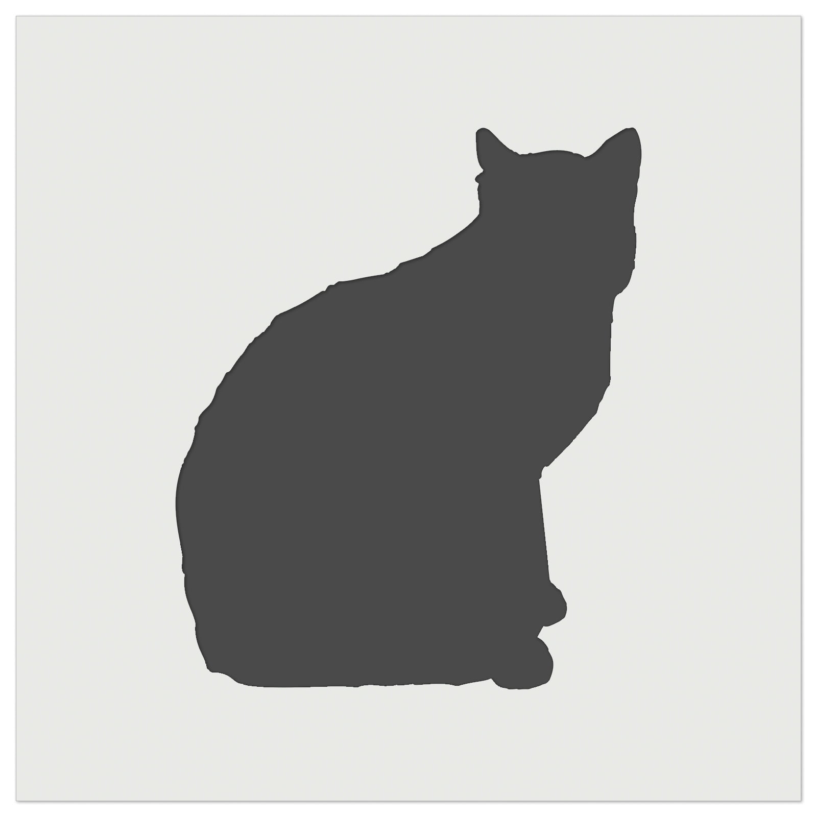 Sitting Cat Stencil