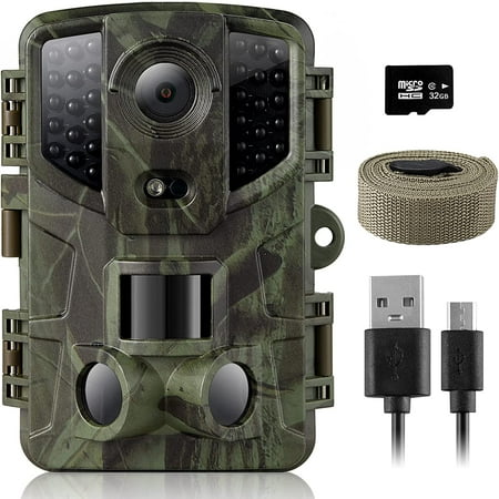 Pellor Wildlife Camera, Hunting Game Camera, with 3 PIR Sensing, 120 ...