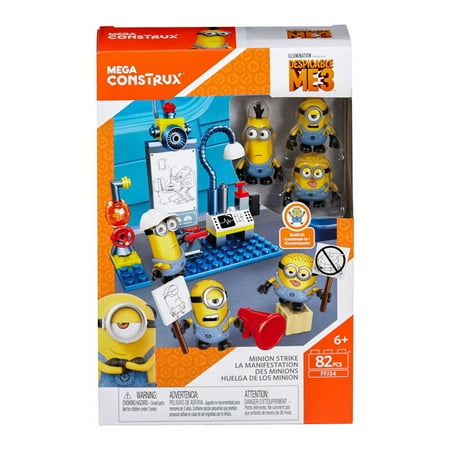 Mega Bloks Construx Despicable Me Minions FFJ34 Minion Strike | Walmart ...