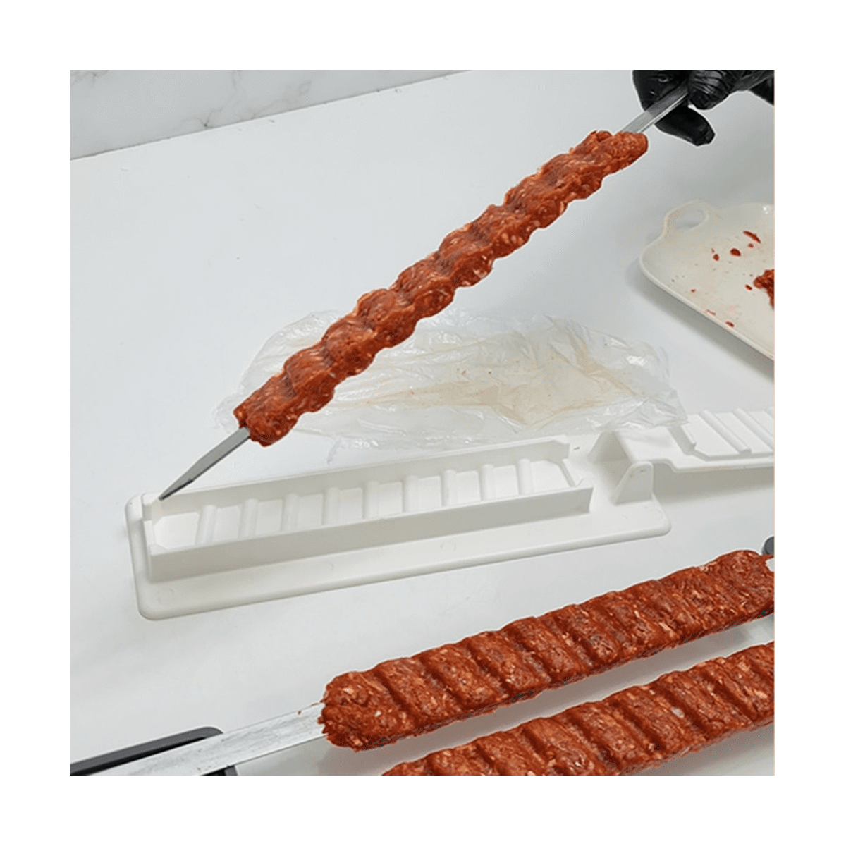 Click here for Unbranded Single Row Kebab Maker Bbq Meat Skewer M... prices