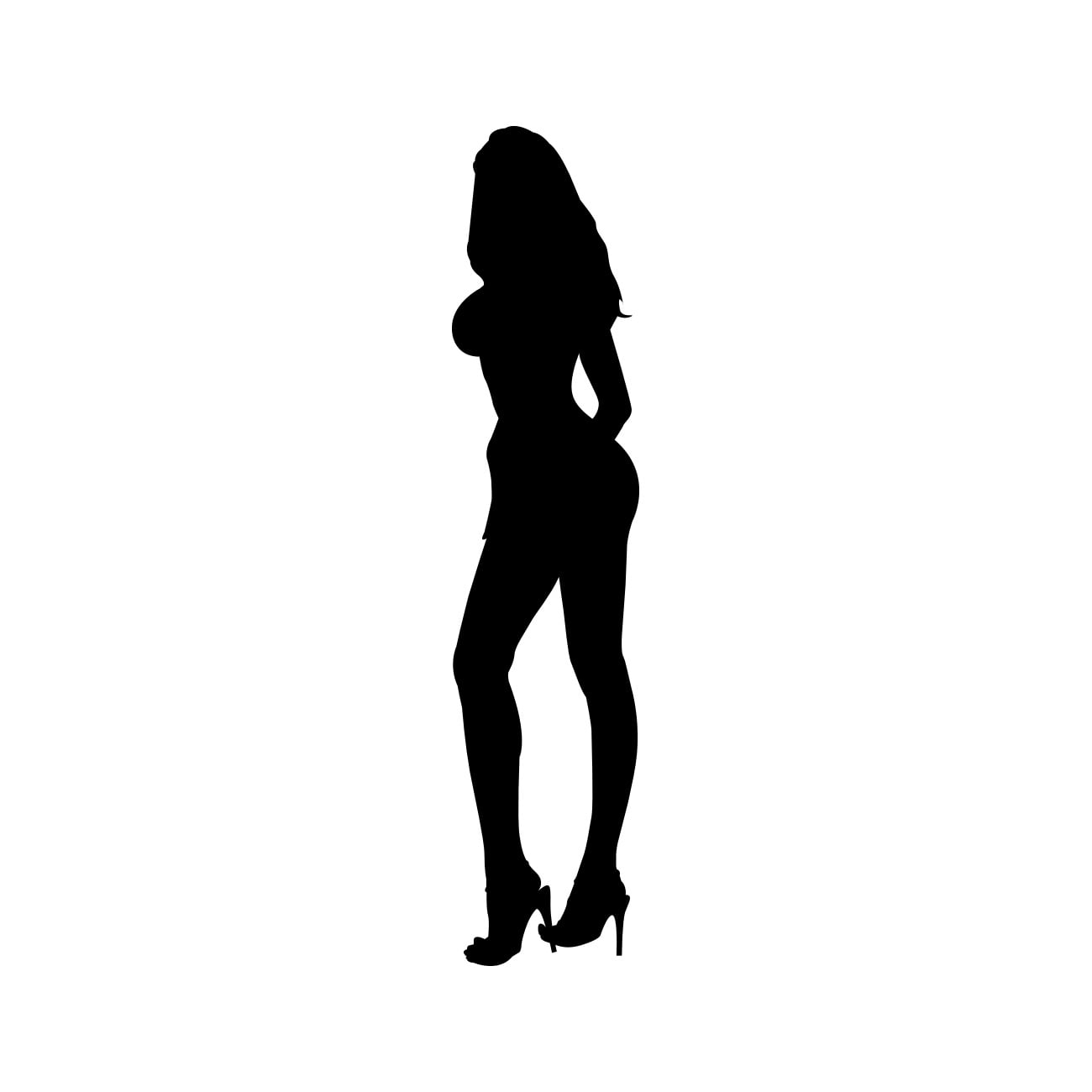 Sexy Stripper Girl Sticker Decal Die Cut Self Adhesive Vinyl