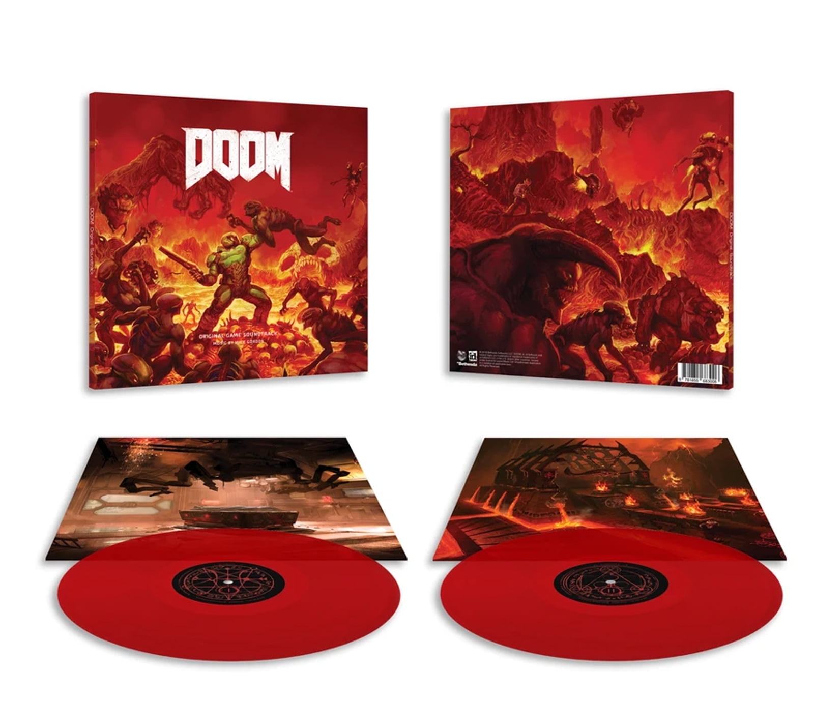 Mick Gordon - DOOM (Original Game Soundtrack) Exclusive Red Vinyl LP ...