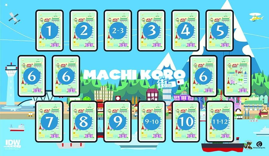 Machi Koro Card Game Mat (Other) - Walmart.com