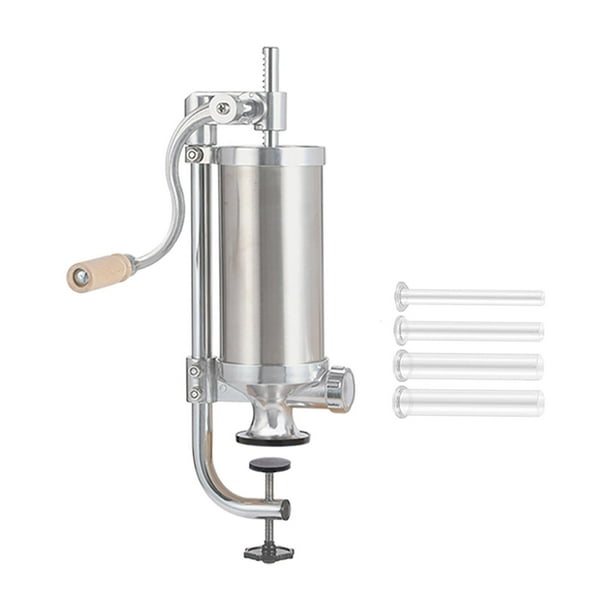 Sausage Stuffer Machine 2.5lbs with 4 Attachments Sausage Meat Filling ...