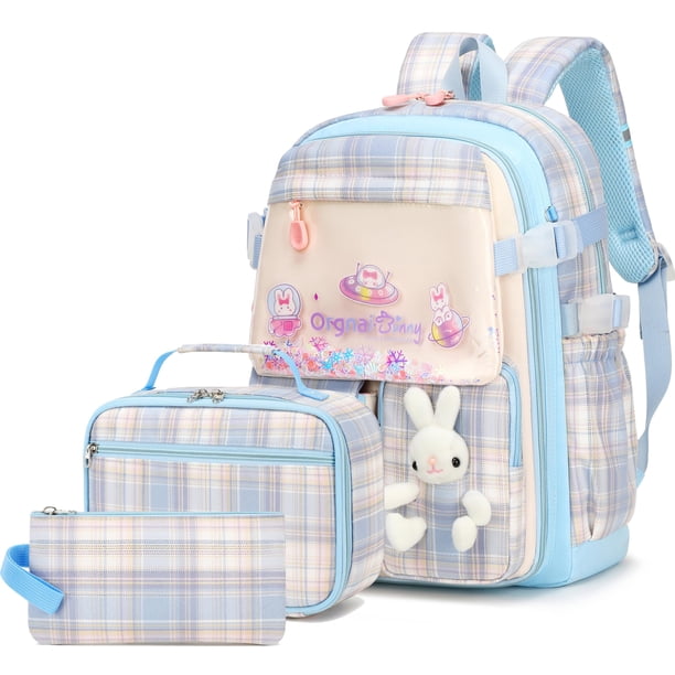 Mochila Gazigo Girls con lonchera para escuela primaria | Bodega ...