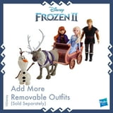 Frozen 2 Sledding Playset with Elsa, Anna, Kristoff, Olaf, Sven & Sled ...