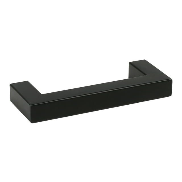 Homdiy 10 Pack Matte Black Cabinet Pulls Square Cabinet Handles 3 Inch ...