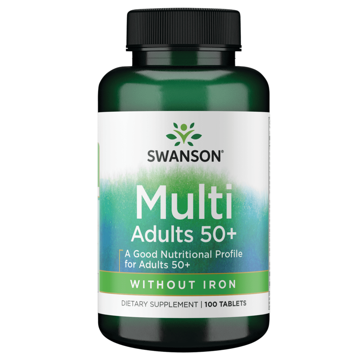 Swanson Geromulti Without Iron (Multivitamin for Seniors) 100 Tablets ...