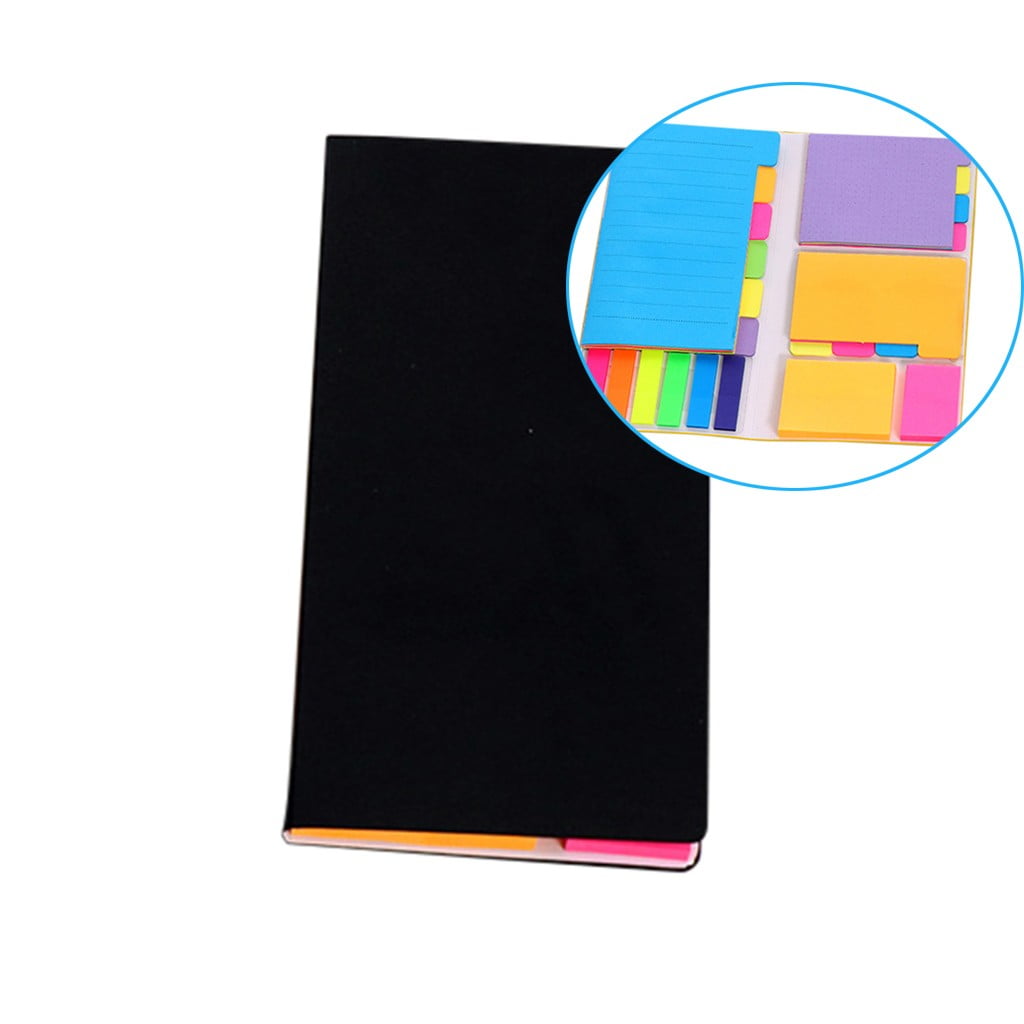Pgeraug notebook Colorful Notes Assorted Neon Colors Sticky Notes With ...