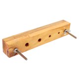 LEXSOMEO Solid Wood Hole Punch Splint Laboratory Instruments Punch ...