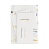 Comfort Canopy - 3 Piece Clay Geometric Dash Patterned Duvet Cover Set ...