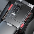 PU Leather Car Console Side Seat Gap Filler Front Seat Organizer for ...