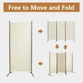 JVVMNJLK Indoor Room Divider, Portable Office Divider, Convenient ...