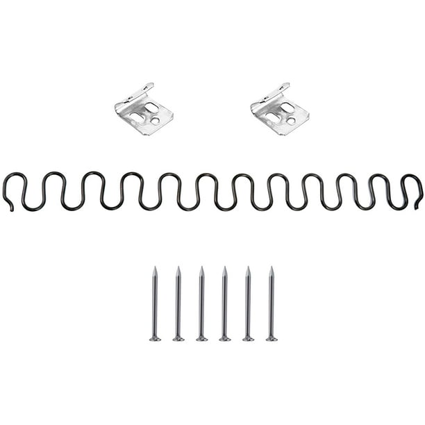 Sofa Spring Replacement Kit Include Clips and Wire Upholstery Stay Wire ...