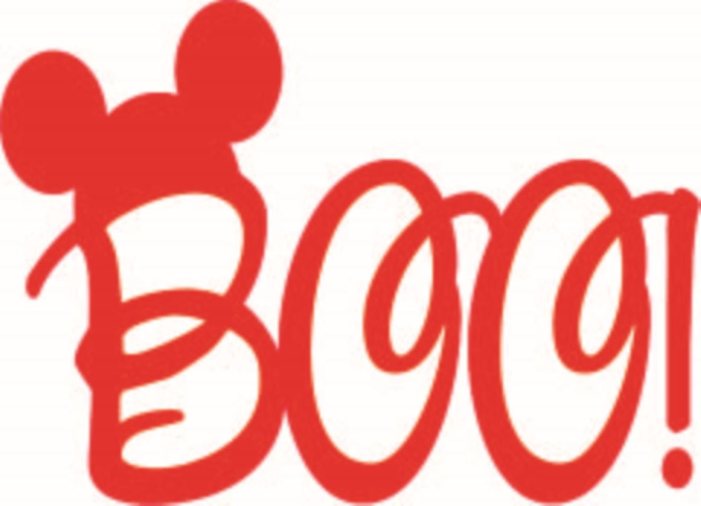 Boo Halloween Cartoon Character Decors Wall Sticker Art Design Decal ...