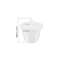 20ml Porcelain Crucible Cup with Lid for Foundry Melting Casting Refining 2 Pack - Walmart.com