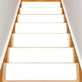 15pcs ZULIDA Non-Slip Stair Treads with Green Brown forest texture ...