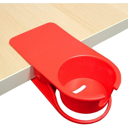 HUACA Drinking Cup Holder Clip for Table Desk Edge Side Clamps On Desk ...