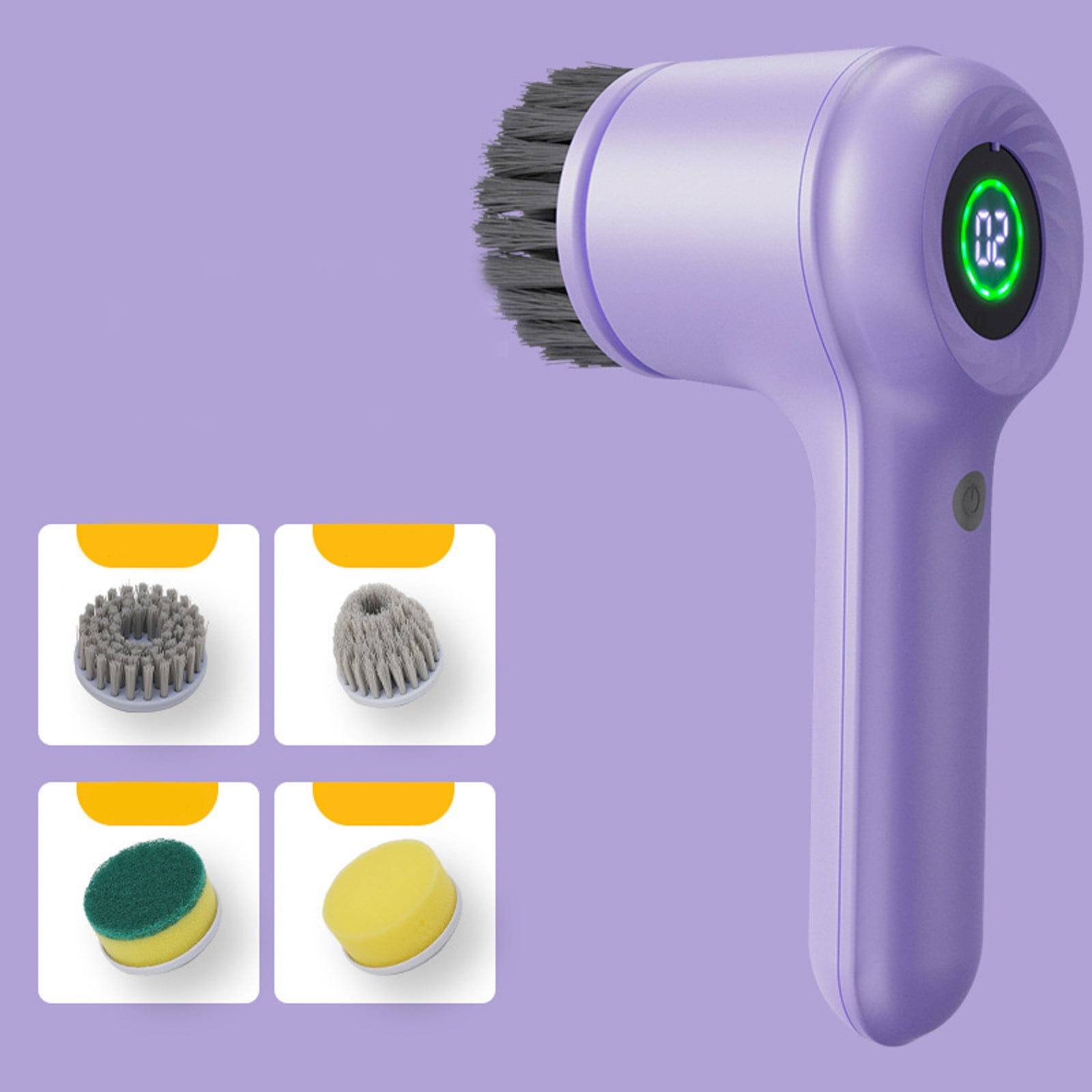 Kitchen Dish Induction Stove Top Spray Scrubber Power Scrubber Cordless ...