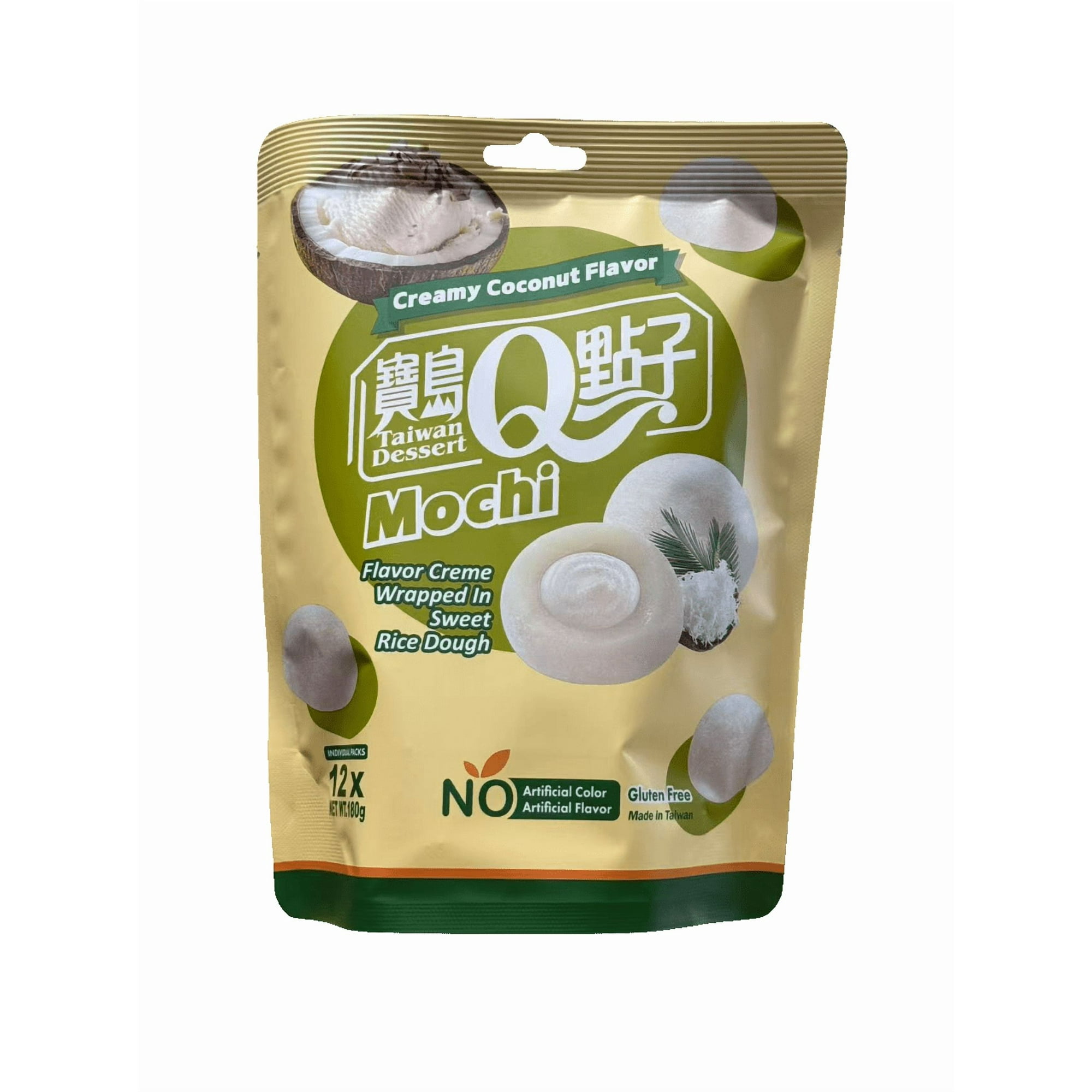Click here for Taiwan Dessert Mochi Creamy Coconut Flavor 180g 18... prices