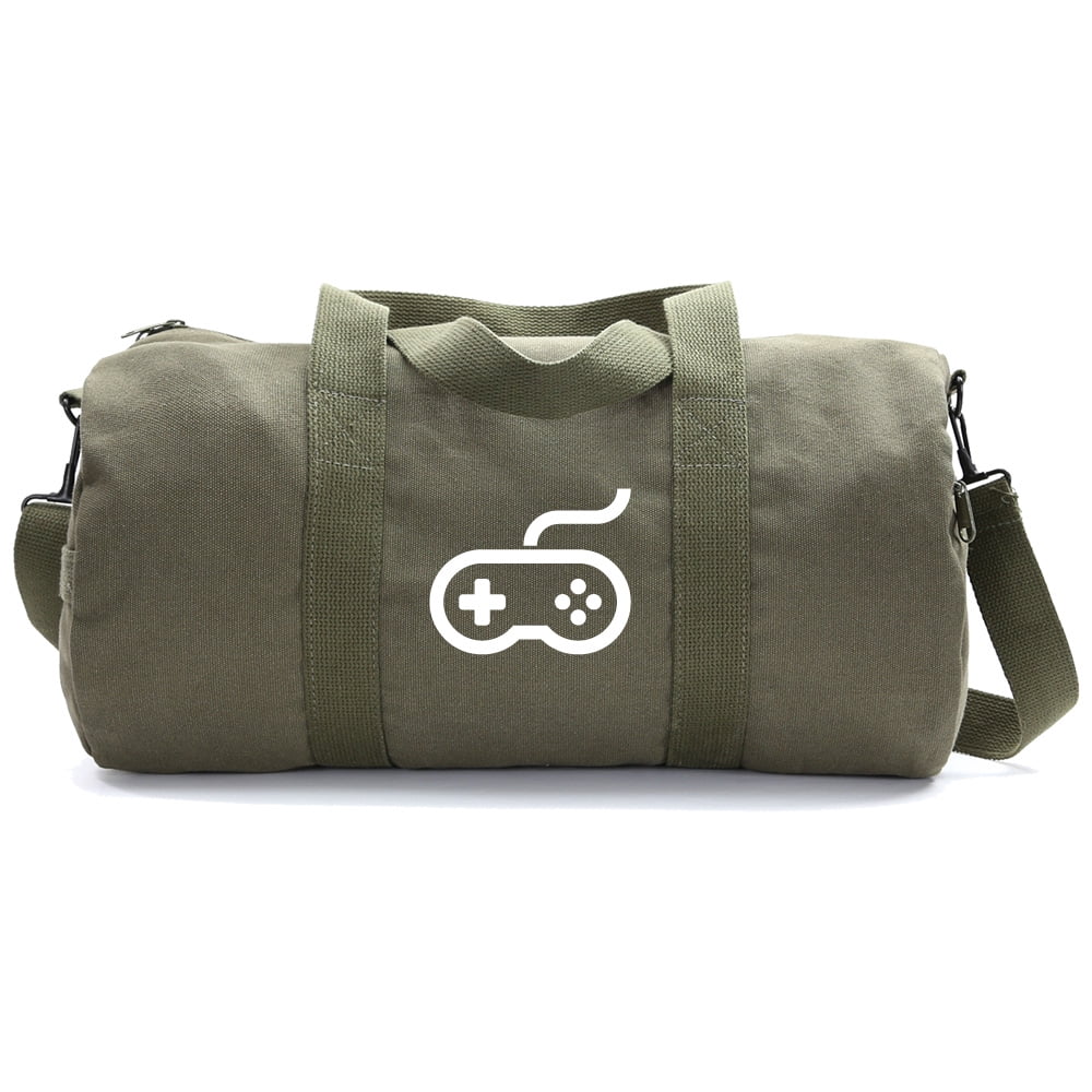 Nintendo controller Sport Heavyweight Canvas Duffel Bag in Olive ...