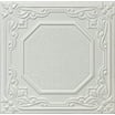 R24 Decorative Styrofoam Adhesive Ceiling Tile, Plain White, 8 Piece ...