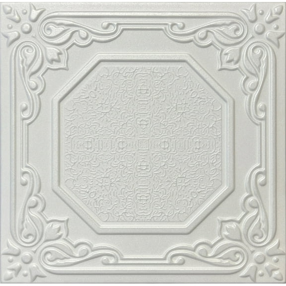 20x20 Styrofoam Ceiling Tiles Glue-Up Decorative Panels for Easy DIY ...