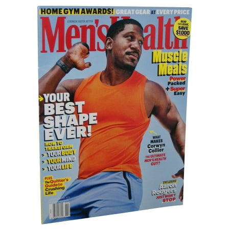Men's Health Muscle Means (2023) Aaron Rodgers Cover Magazine Book ...