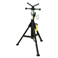 B&B Pipe 3900 High-Profile Adjustable Pipe Jack Stand with V-Head ...