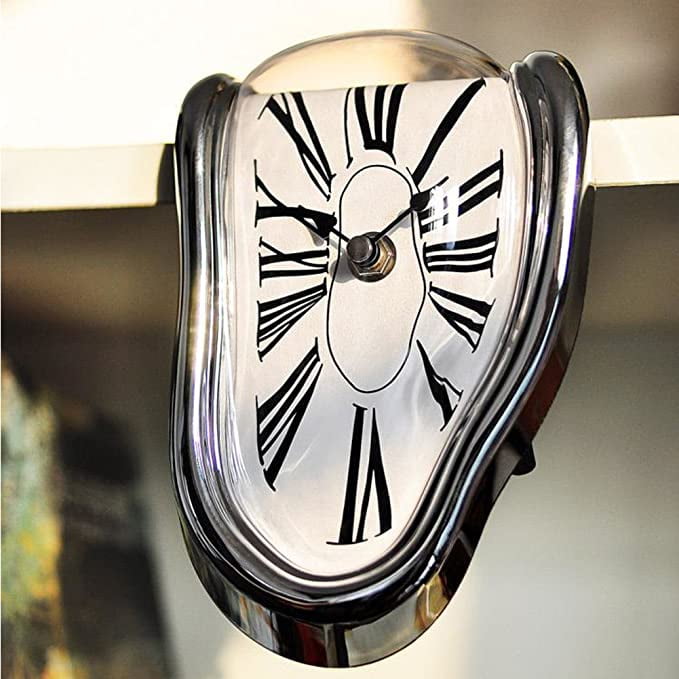 Reloj de fusión, reloj Dali decorativo creativo, surrealismo, reloj de ...