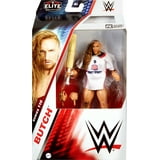 WWE Elite Butch Action Figure, 6-inch Collectible Superstar with ...
