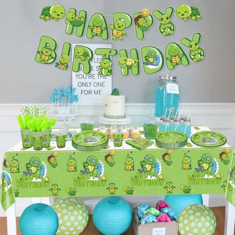 Turtle Birthday Party Supplies Teenage Mutant Ninja Turtles Party