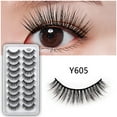 Eyelash Lash Extension Natural 2024 Fluffy Wispy Faux Mink Lashes False