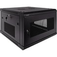 NavePoint 6U Server Rack Enclosure - 23.6” Deep, 6U Wall Mount Network ...
