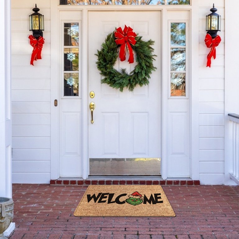 Personalized Doormat Free Animated Christmas Vector, Sticker Clipart ...
