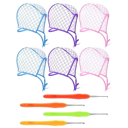 6 Pieces Tipping Cap Highlight Hair Cap Salon Hair Coloring ...